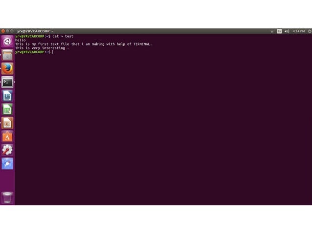 Terminal Commands (Linux - ubuntu) (part-1)