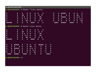 Terminal commands ubuntu 2 | PPT
