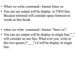 Terminal commands ubuntu 2 | PPTX