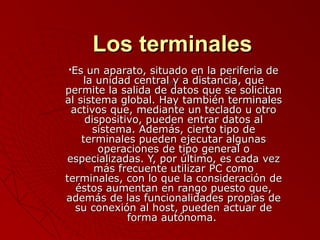 Terminales | PPT