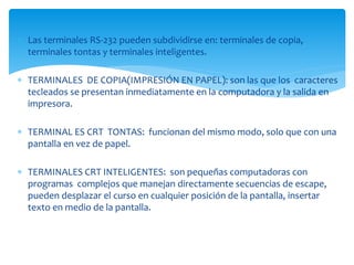 Terminales | PPT
