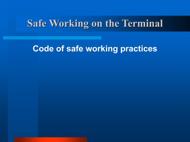 Terminal Safety.ppt