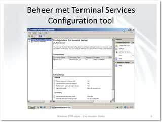Terminal services | PPTX