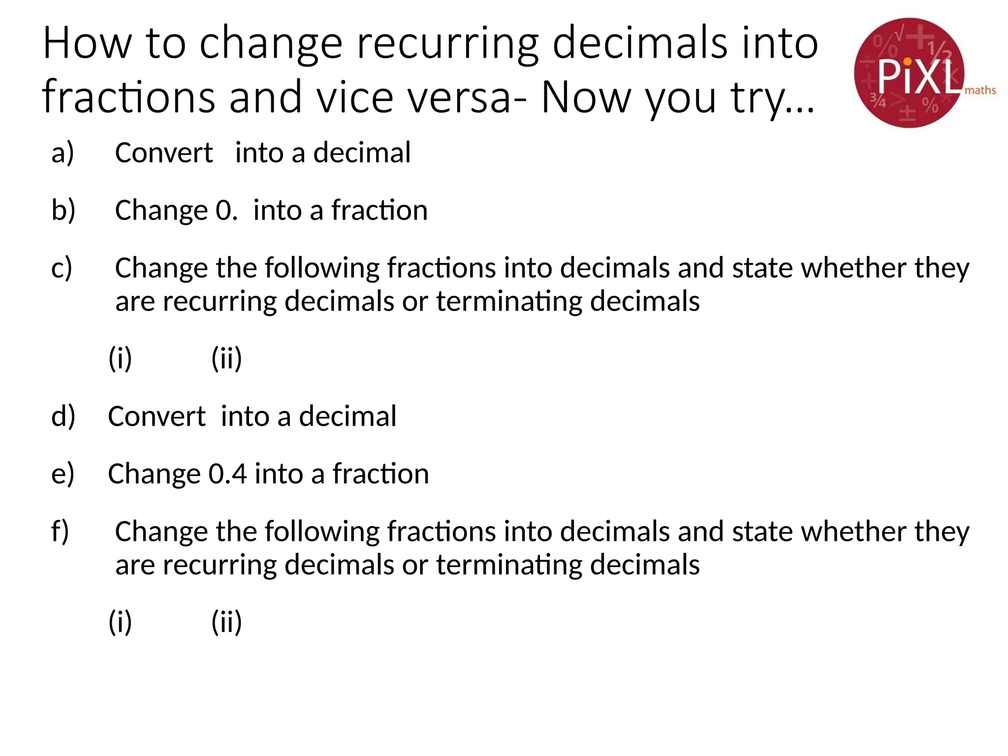 Terminating and Recurring decimals .pptx