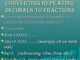 Terminating non terminating class 10 groupA | PPT