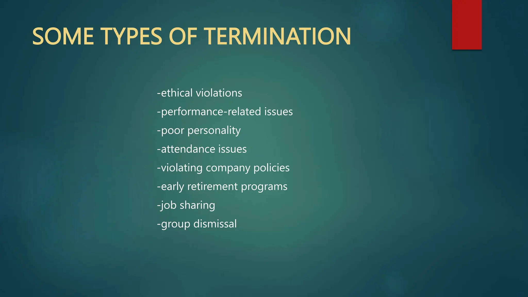 TERMINATION.pptx tis a nsg managmant topic how to terminate the ...