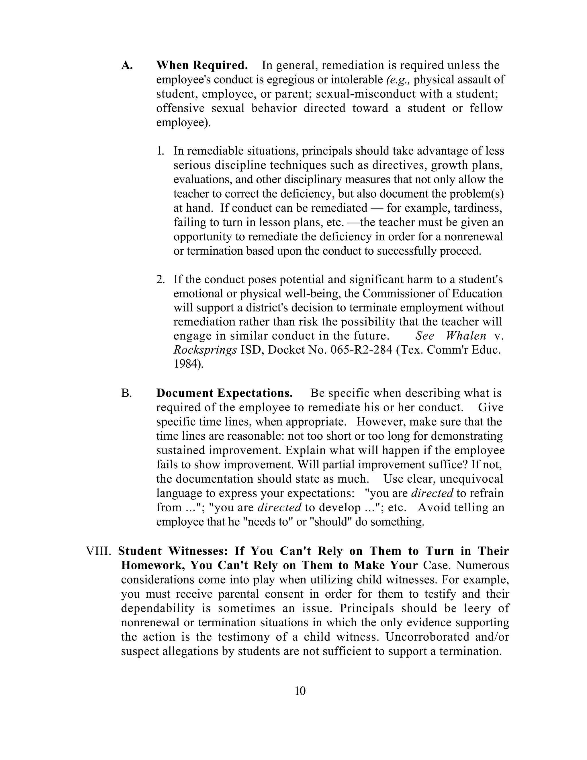 Termination Presentation PPT. - Dr. William Allan Kritsonis | PDF