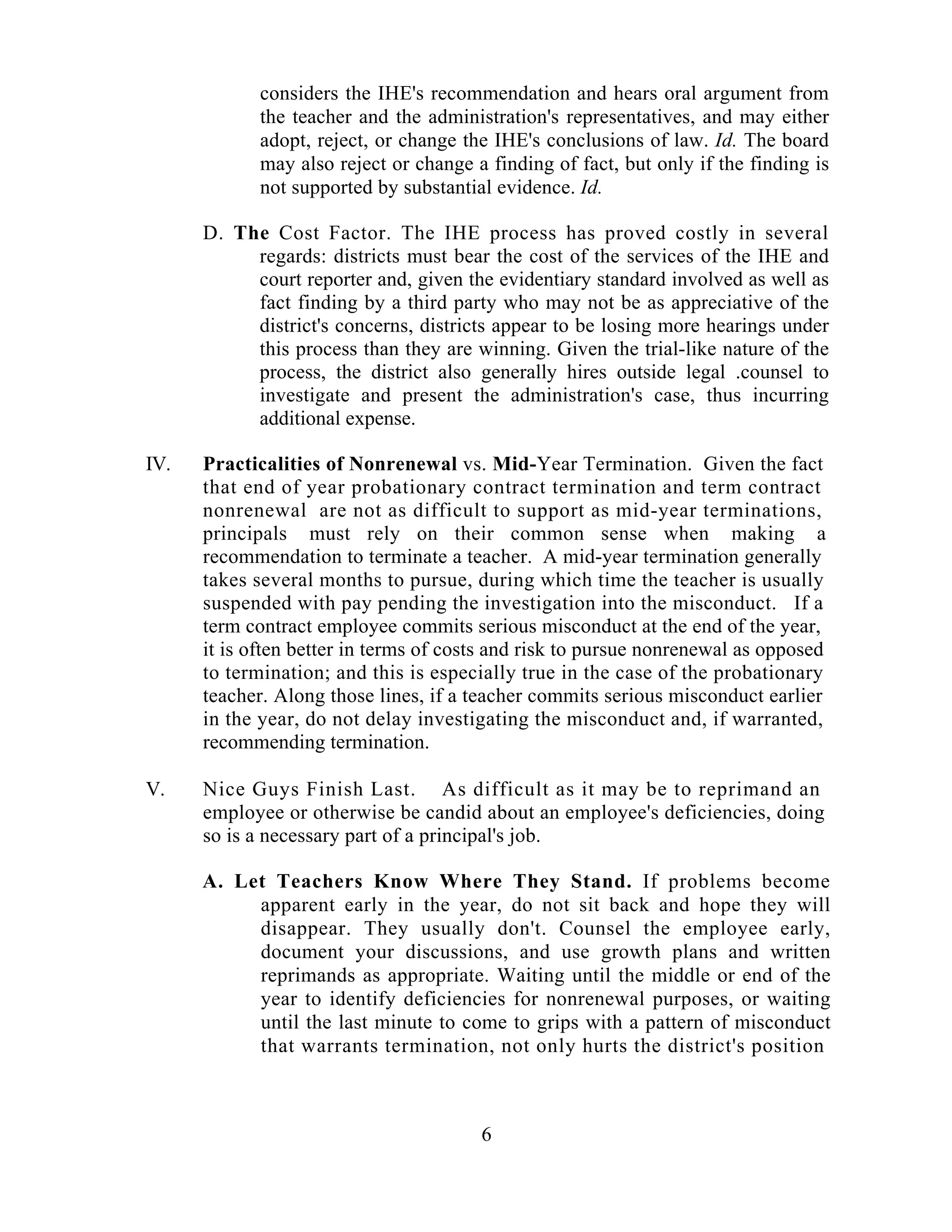 Termination Presentation PPT. - Dr. William Allan Kritsonis | PDF