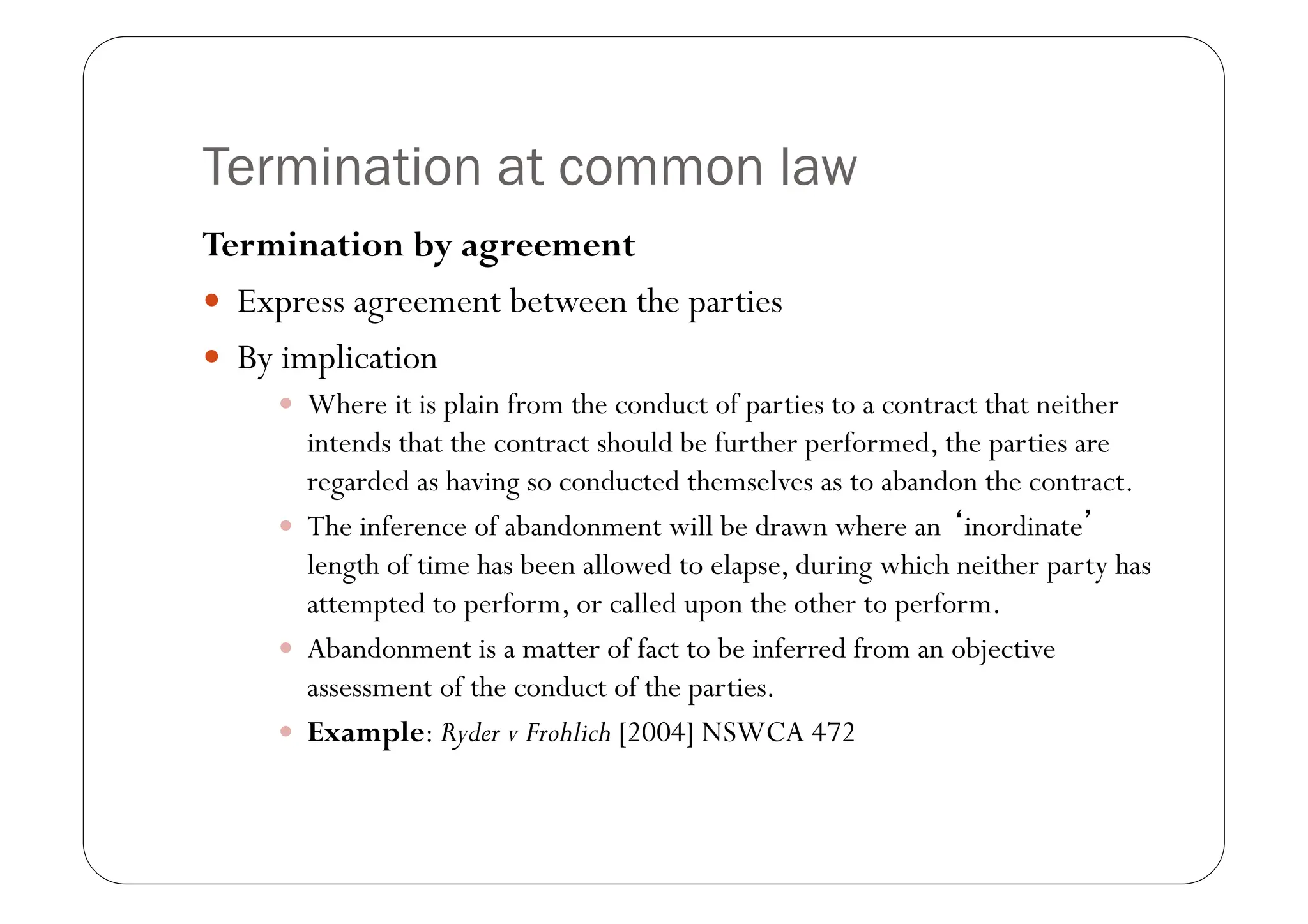 Termination Of Contract V2 1 Pdf Study Pdf