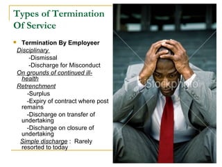 Termination of-service | PPT