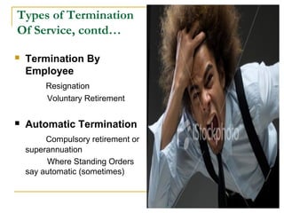 Termination of-service | PPT