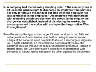 Termination Of Service | PPT