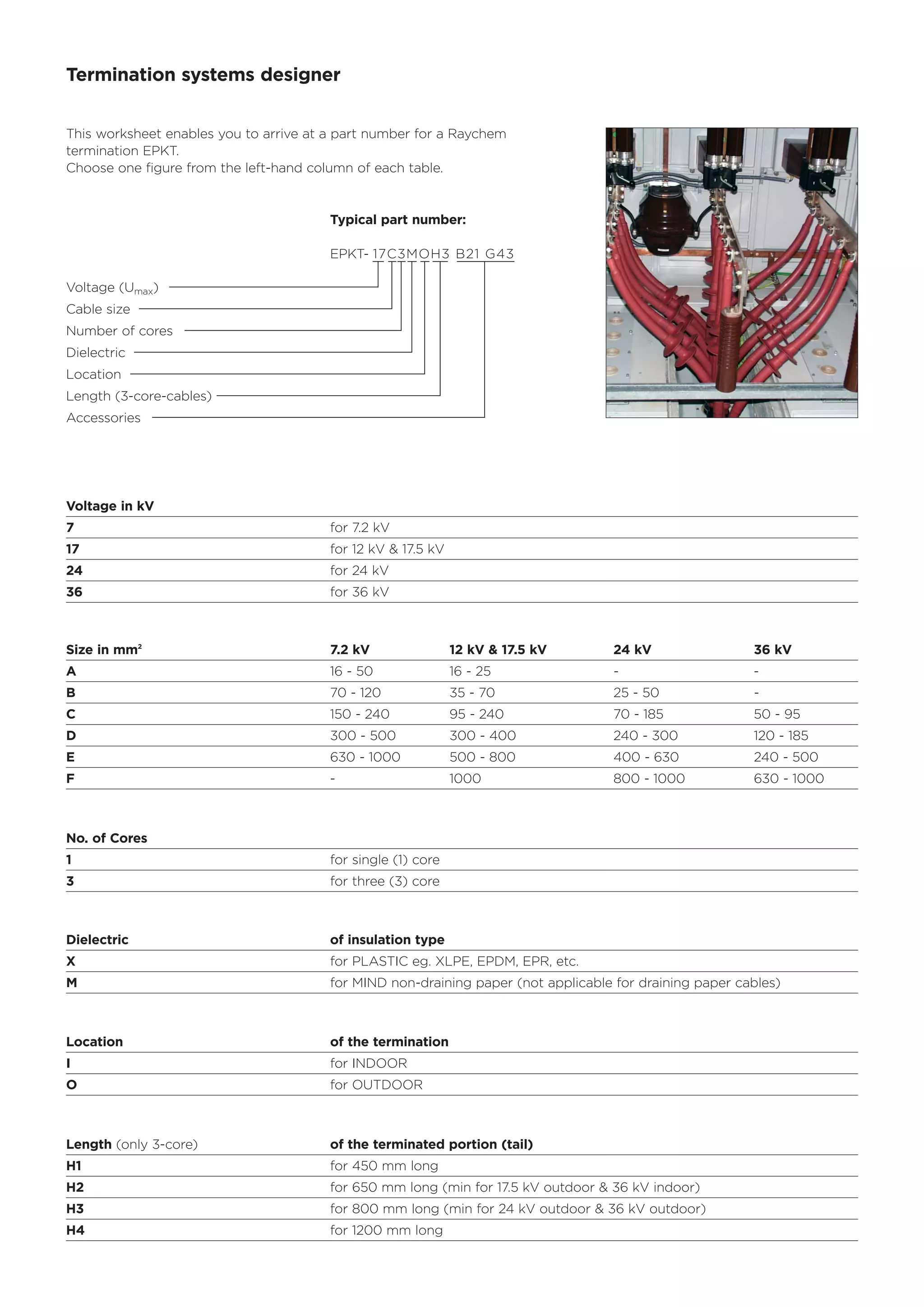 RAYCHEM SAUDI ARABIA LTD. (TYCO ELECTRONICS) Raychem terminations for ...