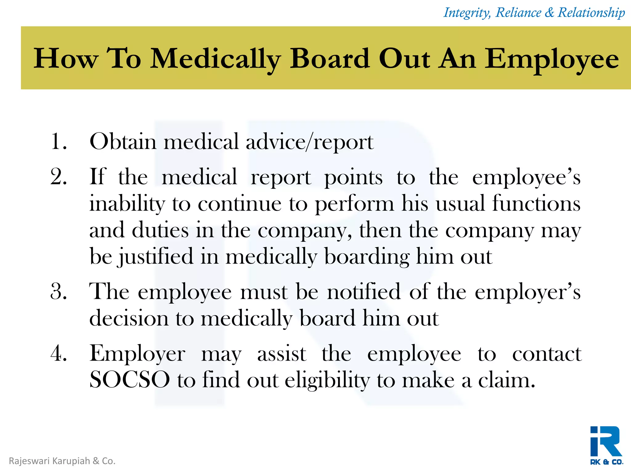 Termination Due to Prolonged Illness | PDF