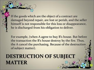 Termination of contract | PPT