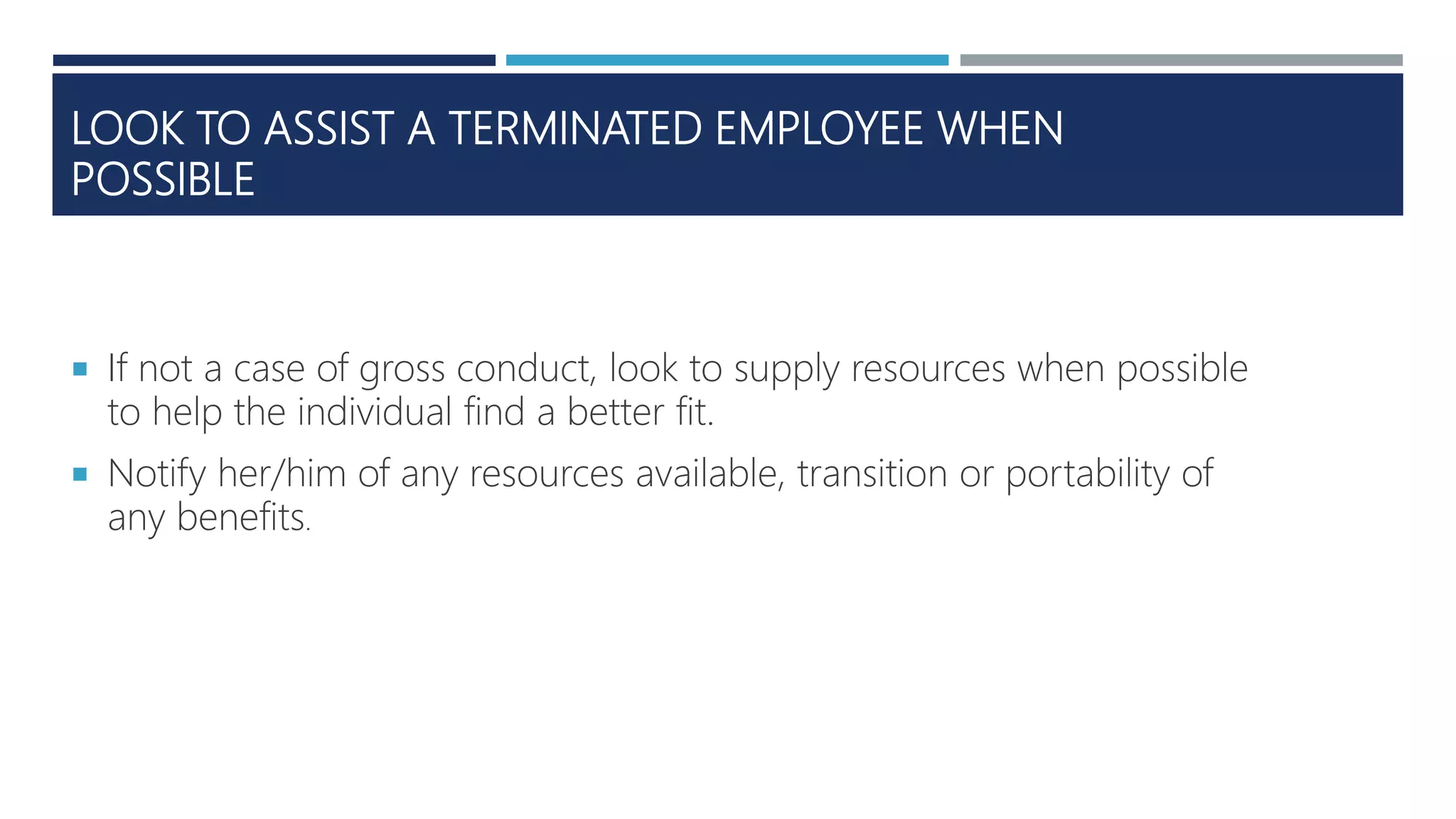 Termination of employment | PPTX