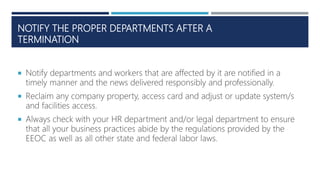 Termination of employment | PPTX