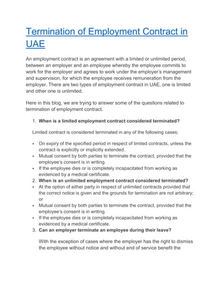 Mutual Termination Of Employment Agreement Template