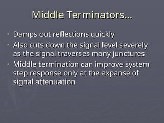 resistor Terminations guideline presentation | PPT