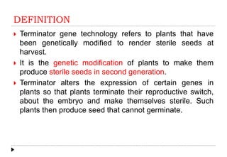 Terminator technology | PPTX
