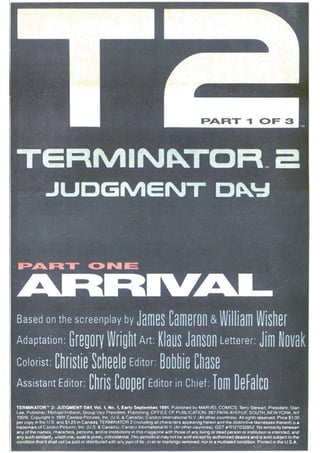 Terminator 2 judgment day 01 | PDF