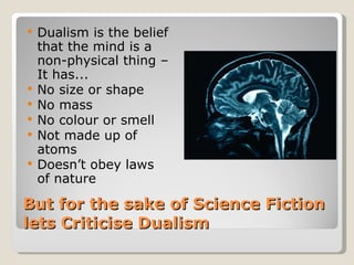 dualism | PPT