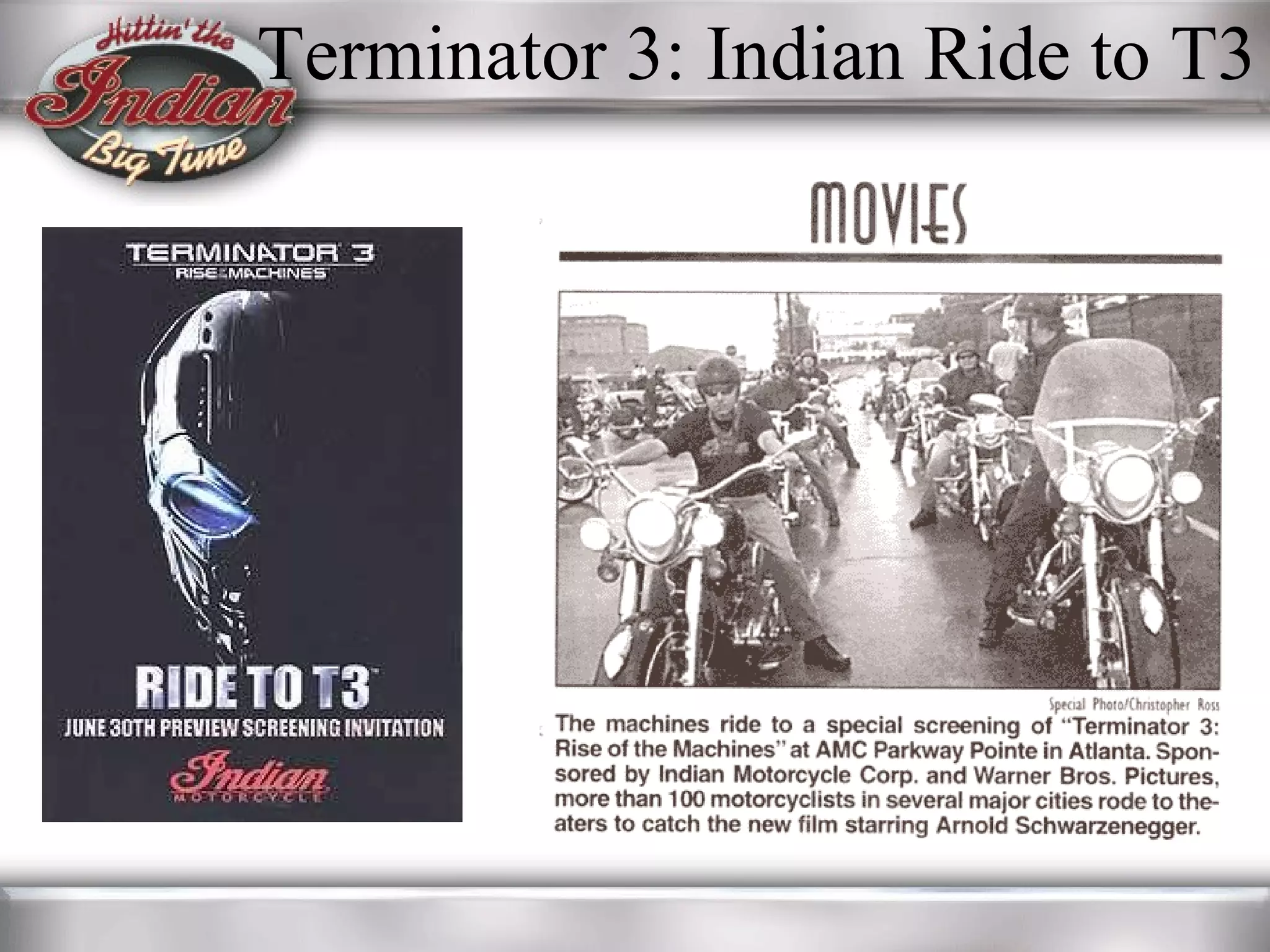 Terminator 3 Campaign | PPT