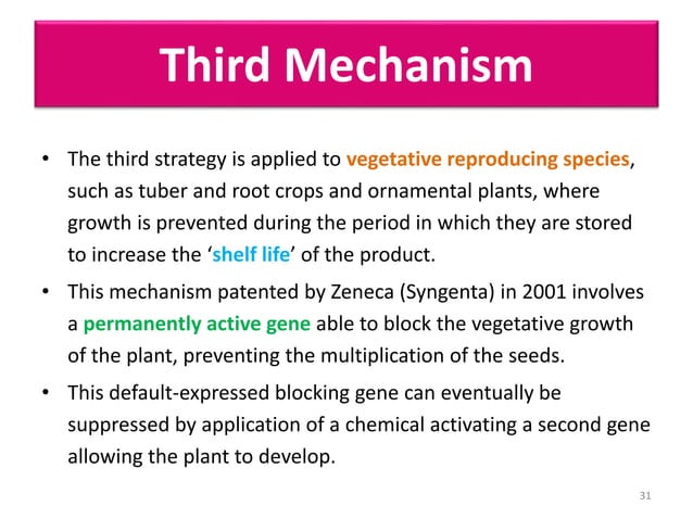 Terminator gene technology & its applications in crop improvement ...