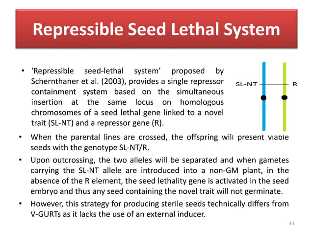 Terminator gene technology & its applications in crop improvement ...