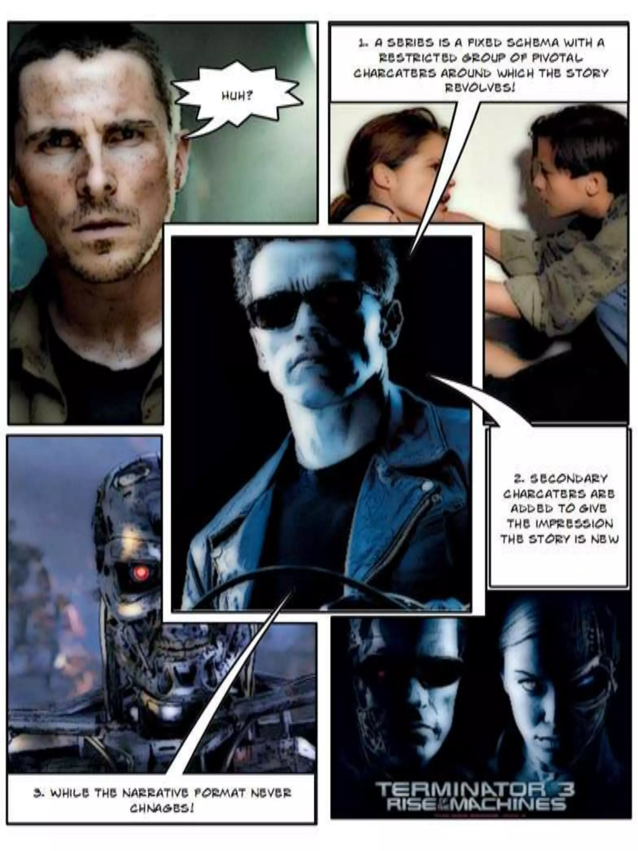 The Terminator Saga: The Comic | PPTX | Comedy | Genres