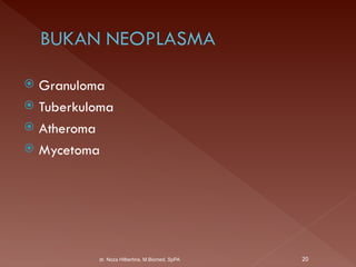 Terminologi Neoplasma Klasifikasi dan Kodifikasi | PPT