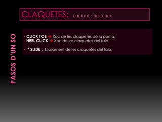 Terminologia basica de claqué | PPSX