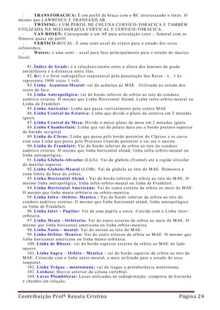 Terminologia Radiografica | PDF