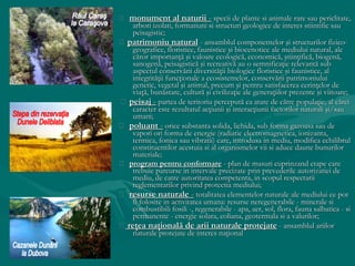 Terminologie de mediu 2018 | PPT