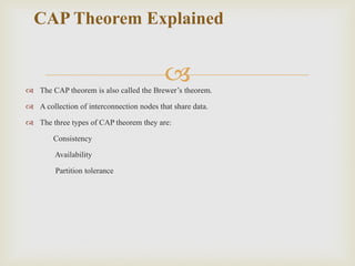 Terminologies Used In Big data Environments,G.Sumithra,II-M.sc(computer ...