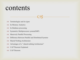 Terminologies Used In Big data Environments,G.Sumithra,II-M.sc(computer science),Bon Secours ...
