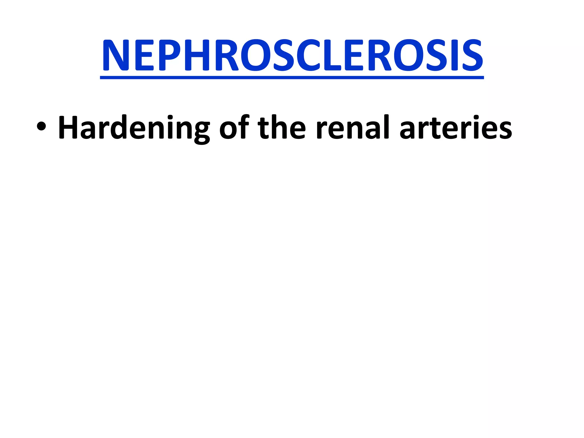 KIDNEY DISORDERS -TERMINOLOGIES | PPTX