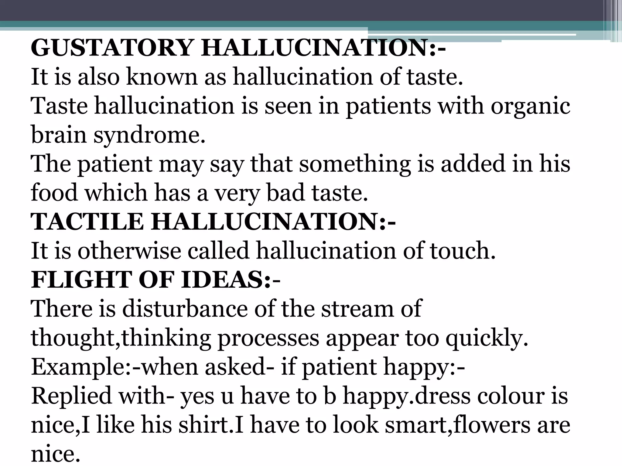 Terminologies in psychiatry and classification of mental disorders | PPTX