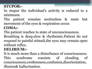 Terminologies in psychiatry and classification of mental disorders | PPTX