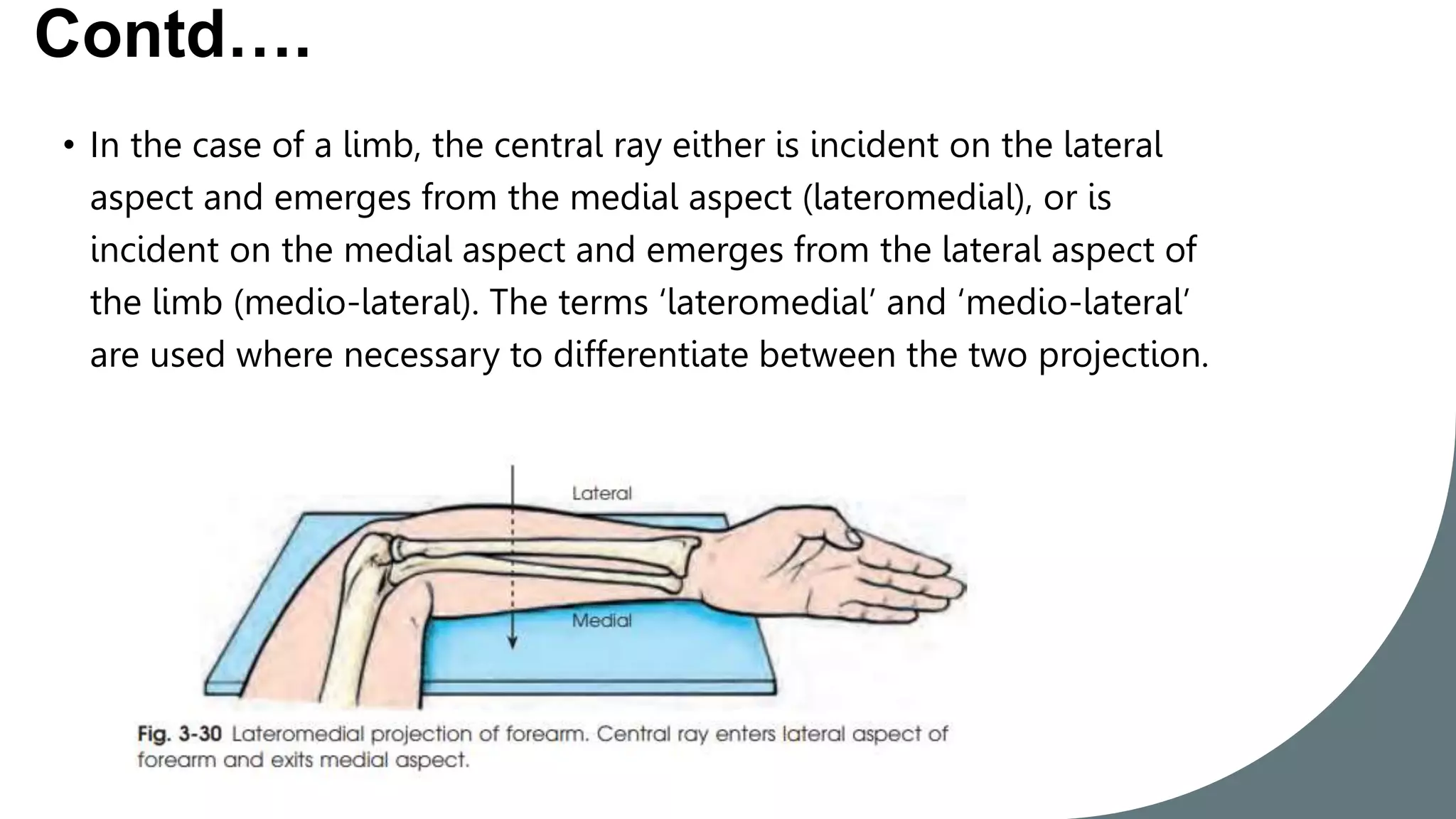 X-ray imaging planes and terminologies | PPTX