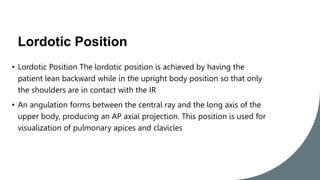 X-ray imaging planes and terminologies | PPTX