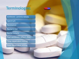 Terminologies On Anti Infective Agents Pptx