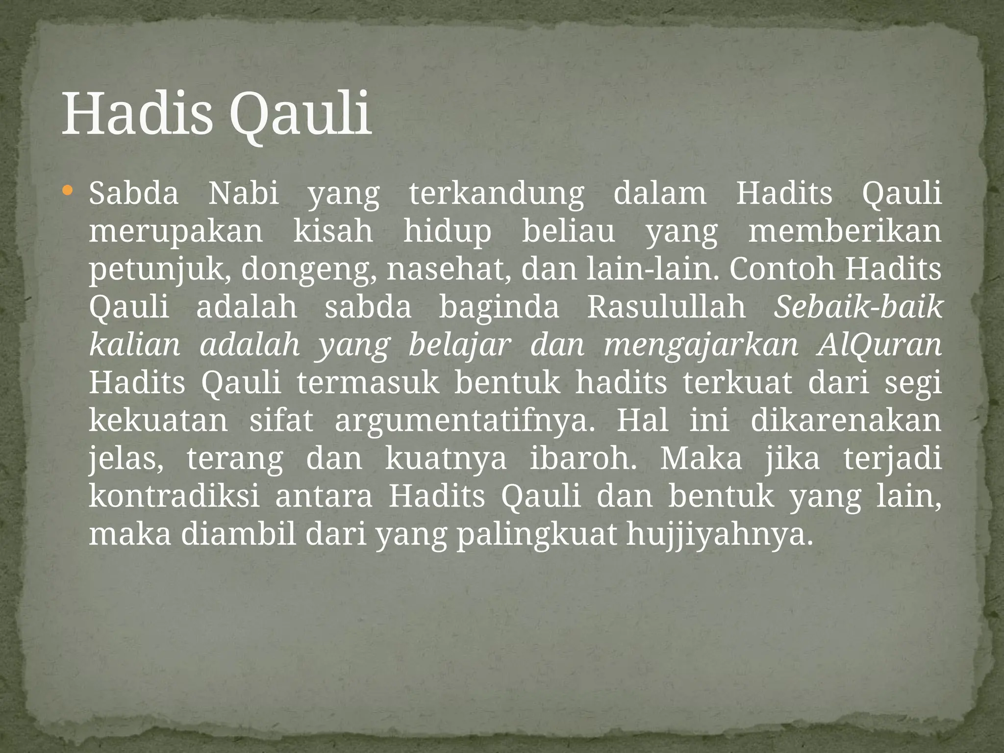 TERMINOLOGI HADITS NABI MUHAMMAD SAW 1.pptx