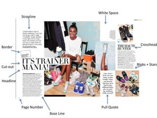 Magazine/ Newspaper Terminology | PPTX | Web Design and HTML | Internet