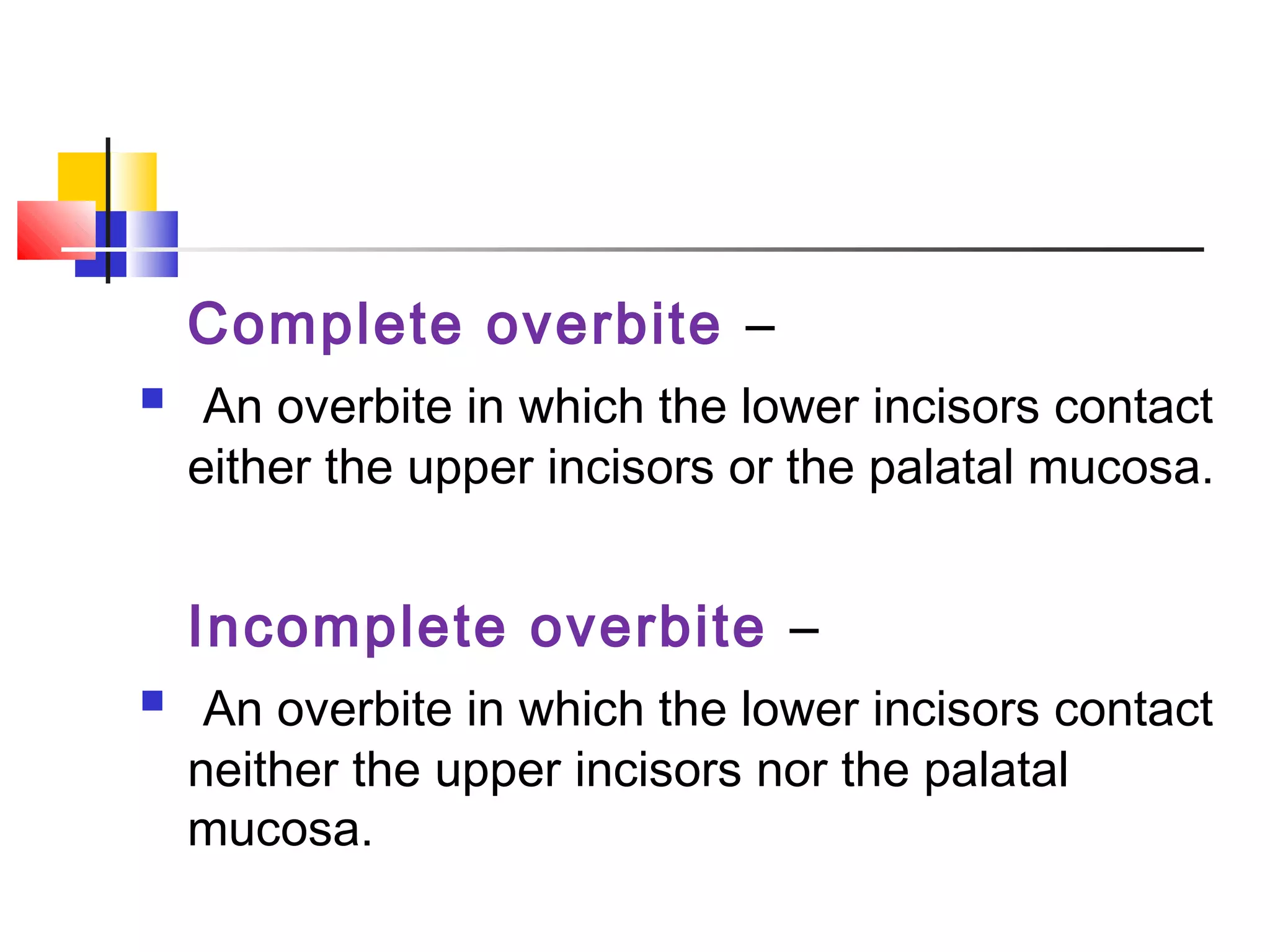 Terminology in Orthodontics | PPT