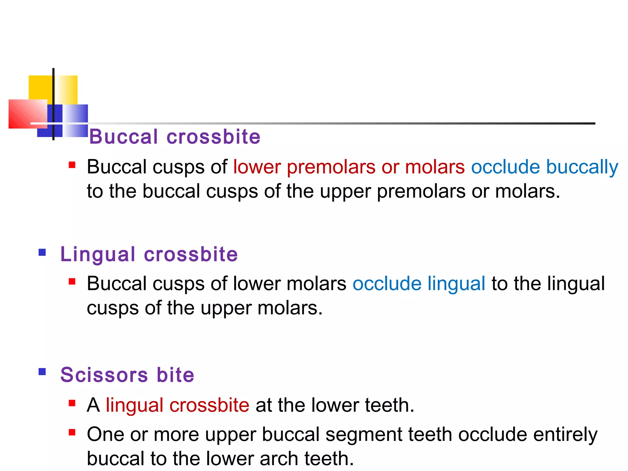 Terminology in Orthodontics | PPT