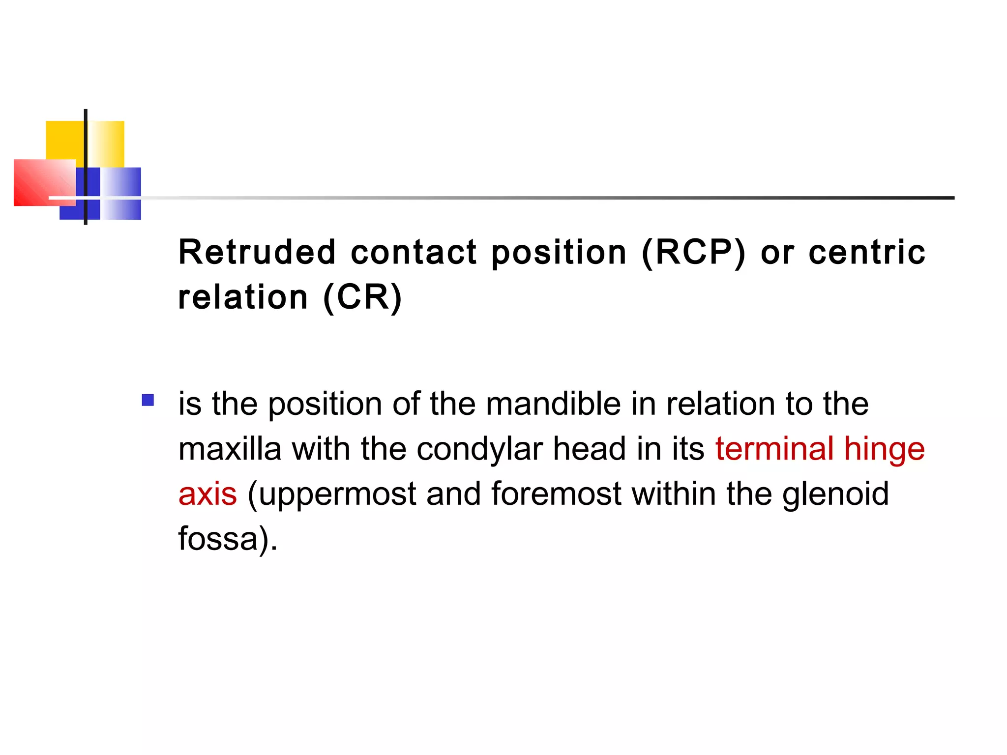 Terminology in Orthodontics | PPT