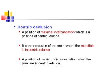 Terminology in Orthodontics | PPT