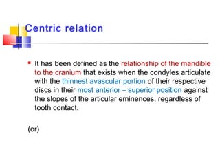 Terminology in Orthodontics | PPT