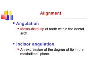 Terminology in Orthodontics | PPT